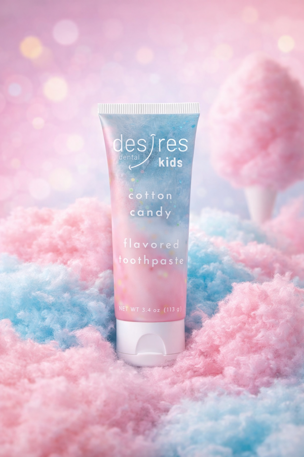 Cotton Candy Flavored Toothpaste – Dental Desires
