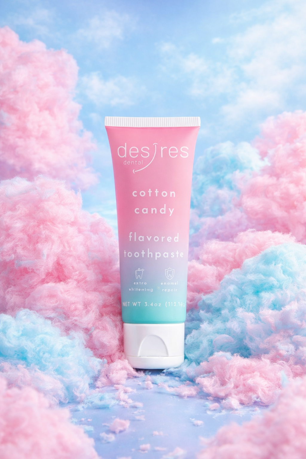 Cotton Candy Flavored Toothpaste – Dental Desires
