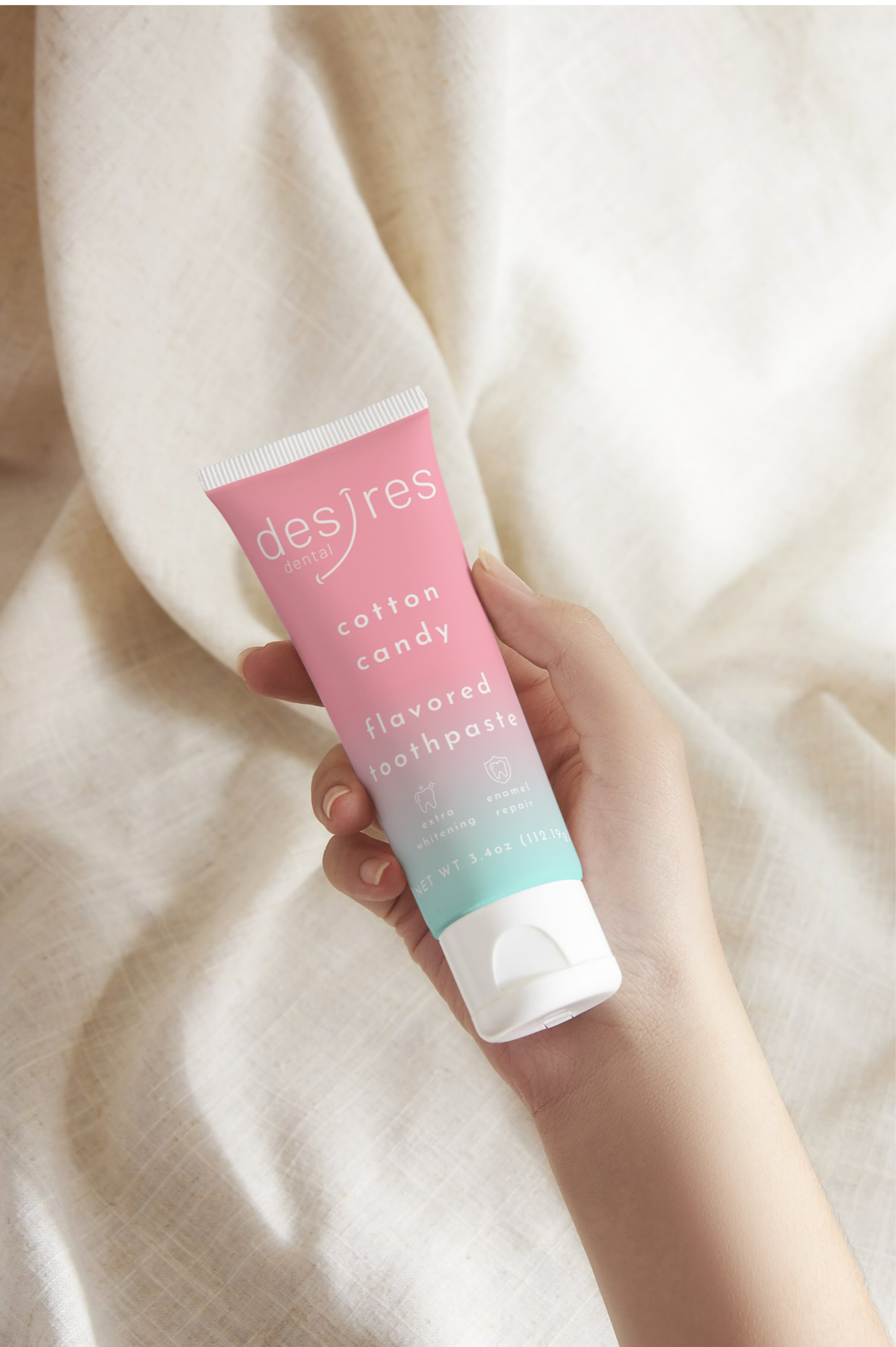 Cotton Candy Flavored Toothpaste – Dental Desires